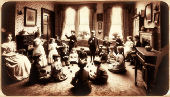 Victorian Parlor Games - Victorian Children